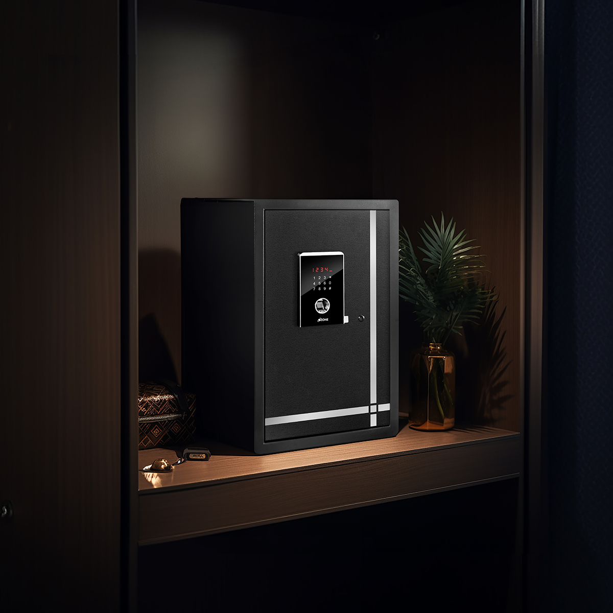 Buy Ozone Biometric Safe Locker Online at Best Price