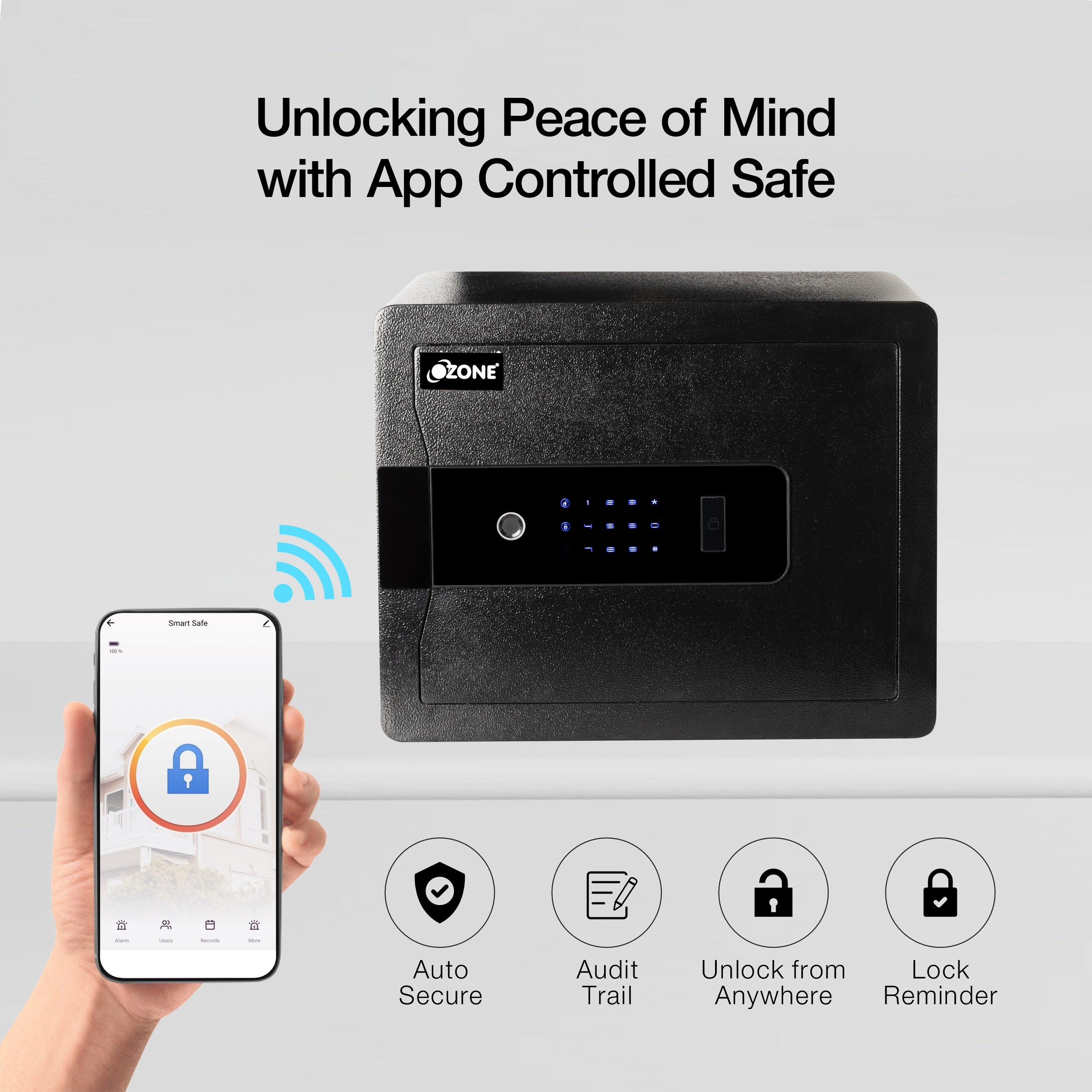 Buy Ozone Acura - 22 - 45L Digital Safe Locker | Ozokart – Ozone Group