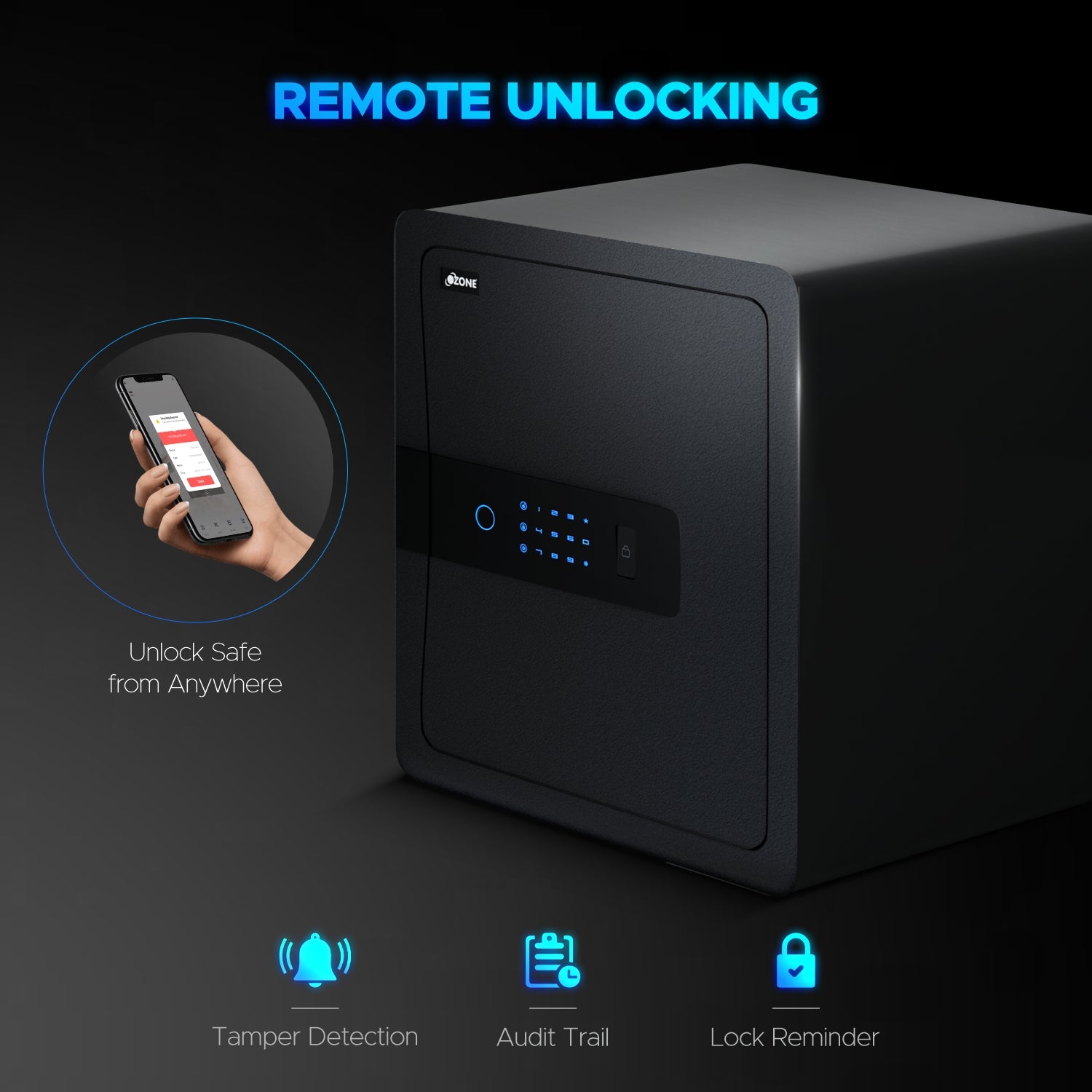 Buy Ozone Acura - 22 - 45L Digital Safe Locker | Ozokart – Ozone Group