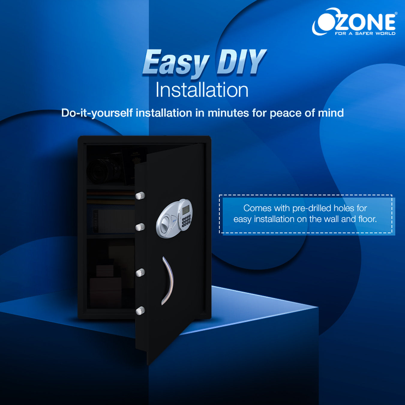 Buy Ozone ES-ECO-BB-77 - 95L Digital Safe Locker | Ozokart – Ozone Group