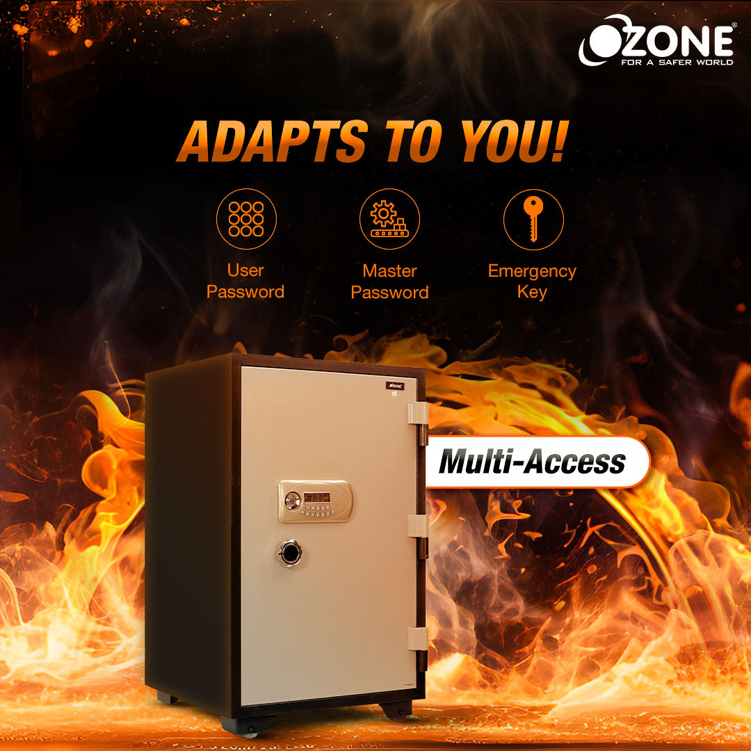 Buy Ozone 145 Ltr Fire Warrior (Fireproof Digital Safe) Locker